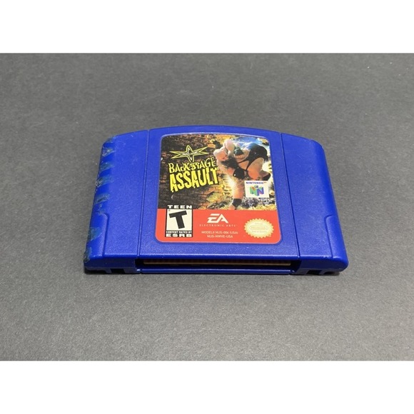 Video Games & Consoles | Wcw Backstage Assault Nintendo 64 N64 ...